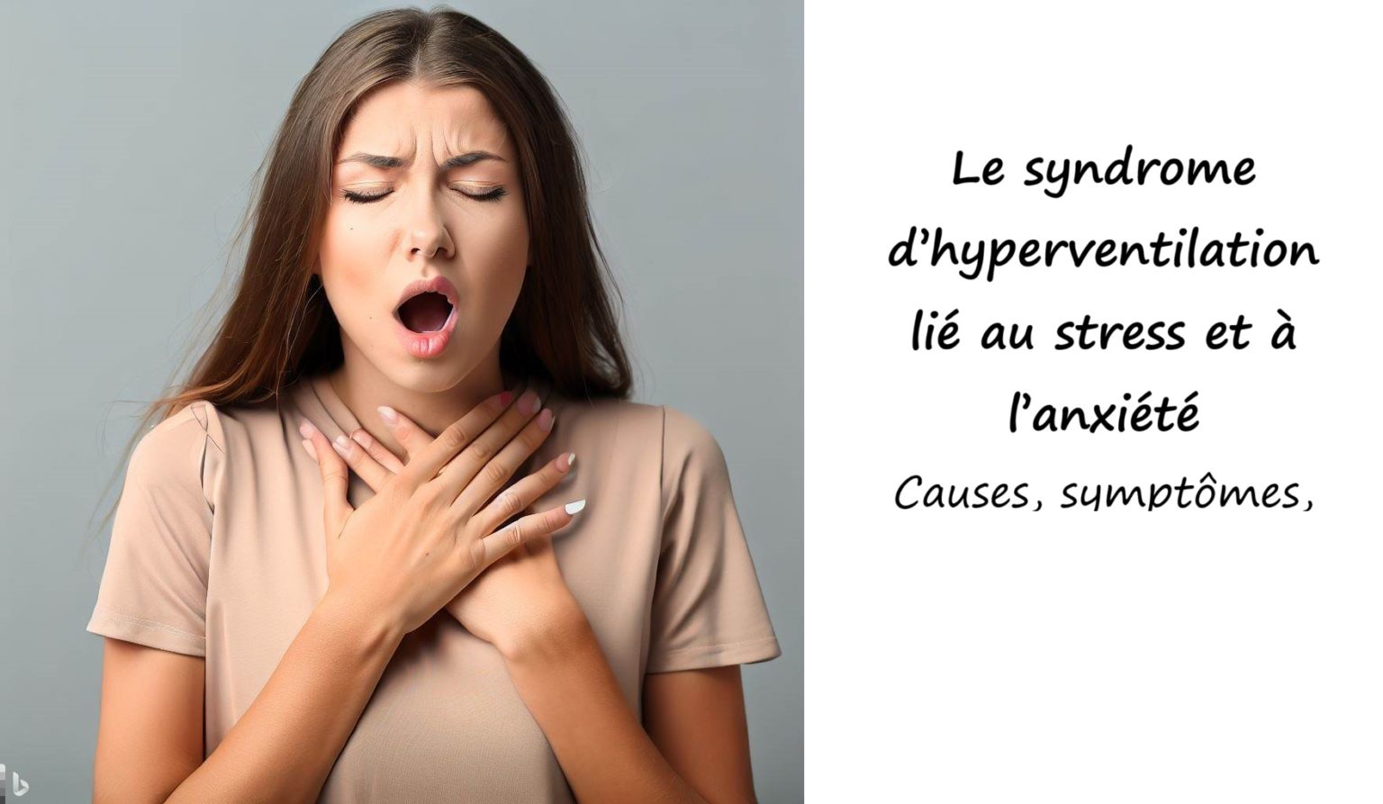 Le syndrome d’hyperventilation lié au stress et à l’anxiété. Causes, symptômes, dépistage et ...